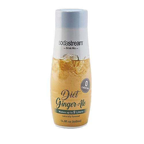 SodaStream Diet Ginger Ale, 440ml 2 Pack, 14.8 Fl Oz