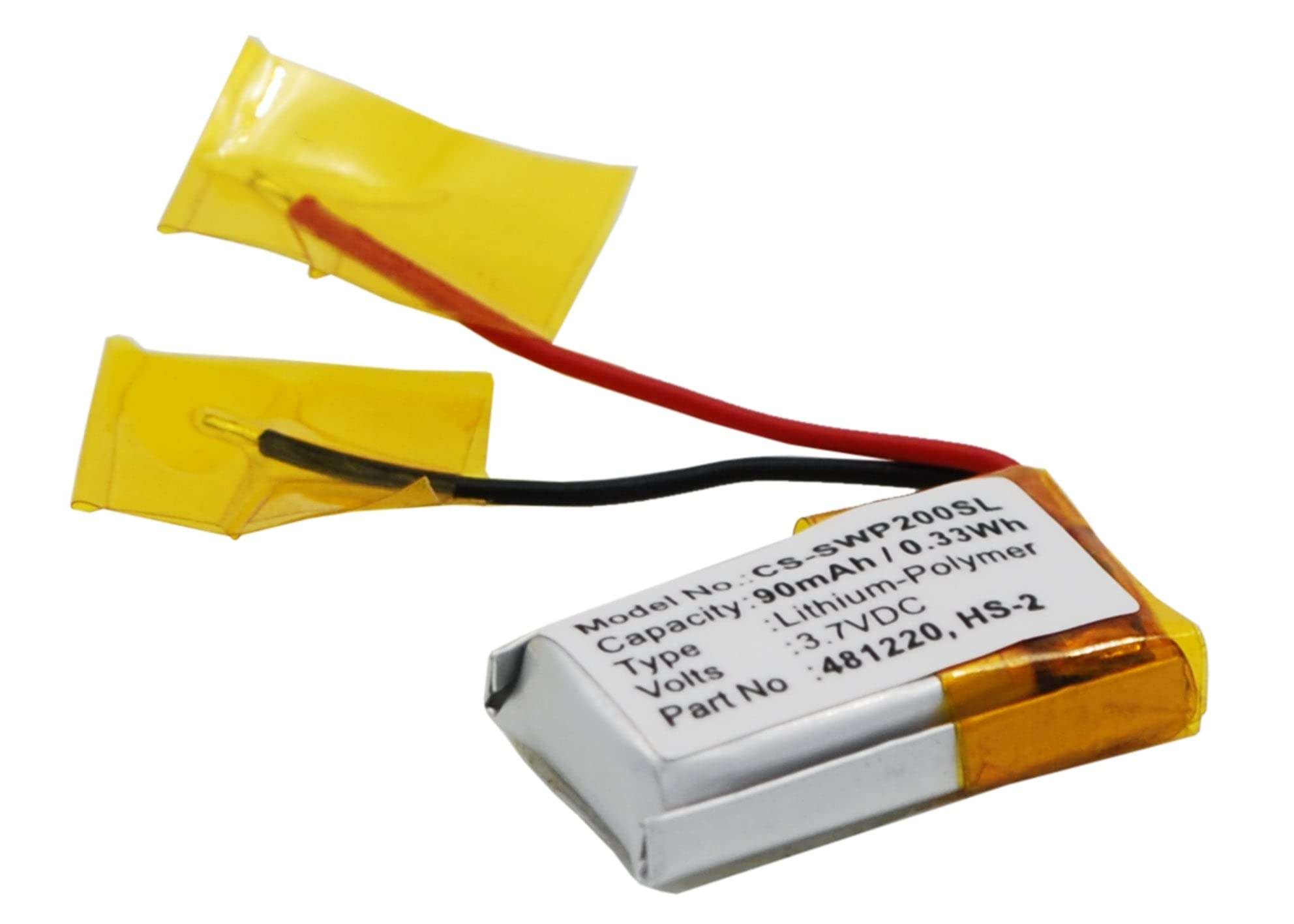 VI VINTRONS Battery for Sony PlayStation 3D Glasses, CECH-ZEG1U,