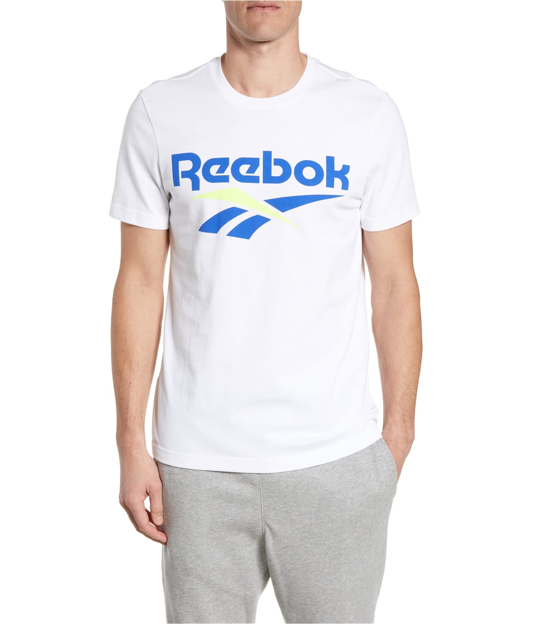 Reebok Men's Classic Vector Logo Short Sleeve T-Shirt
