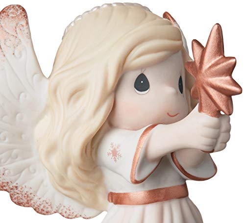 Precious Moments Rejoice in The Wonders of His Love 9th Annual Angel Bisque Porcelain 191023 Figurine, One Size, Multi