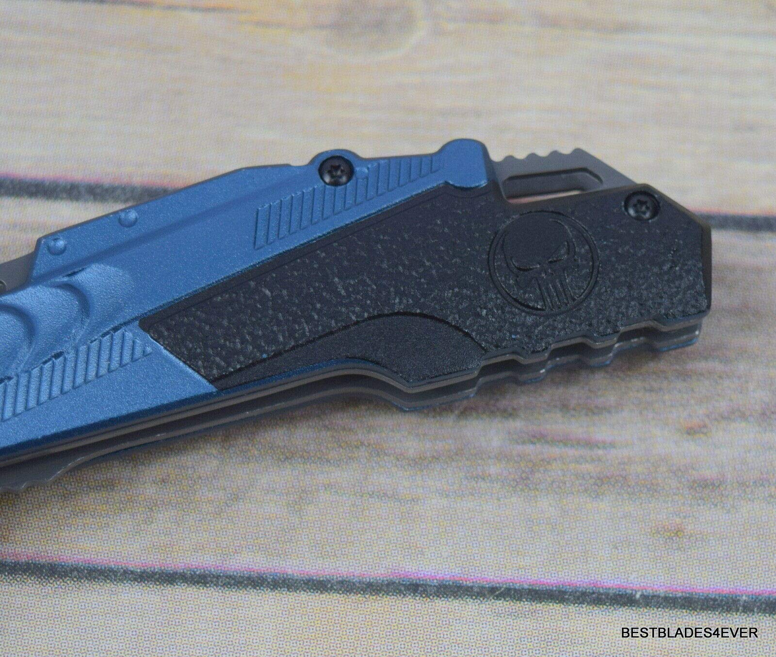Tactical Open Folding Pocket Knife With Clip Outdoor Survival Hunting Knife for Camping by Survival Steel
