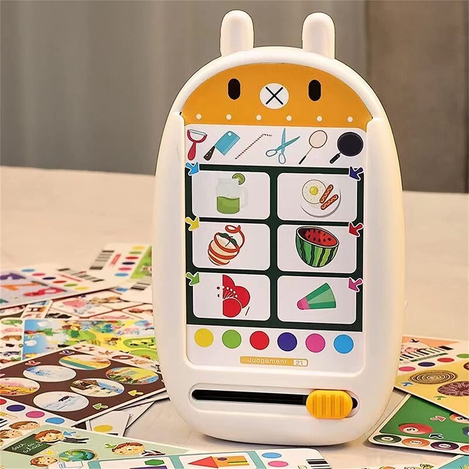 yimido Interactive Preschool Educational Toy Learning Pad, Logic & Thinking for Boys and Girls 3 4 5 Year Old