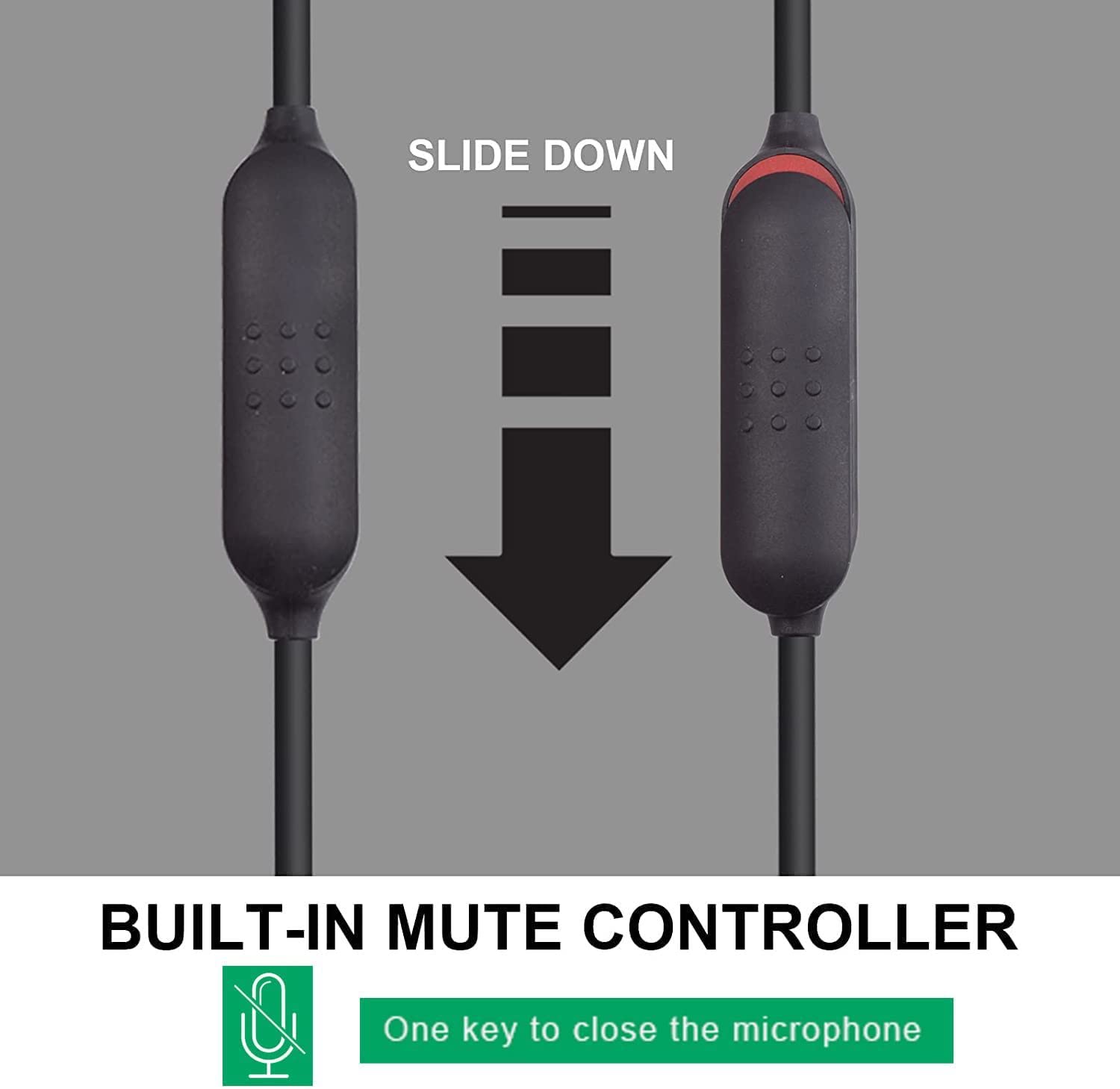 XBERSTAR Microphone Cable Compatible with Bose QuietComfort 45(QC45) Headphones with Volume Control & Mute Switch for PC, Laptop, PS4 PS5 Xbox One Controller (Black)