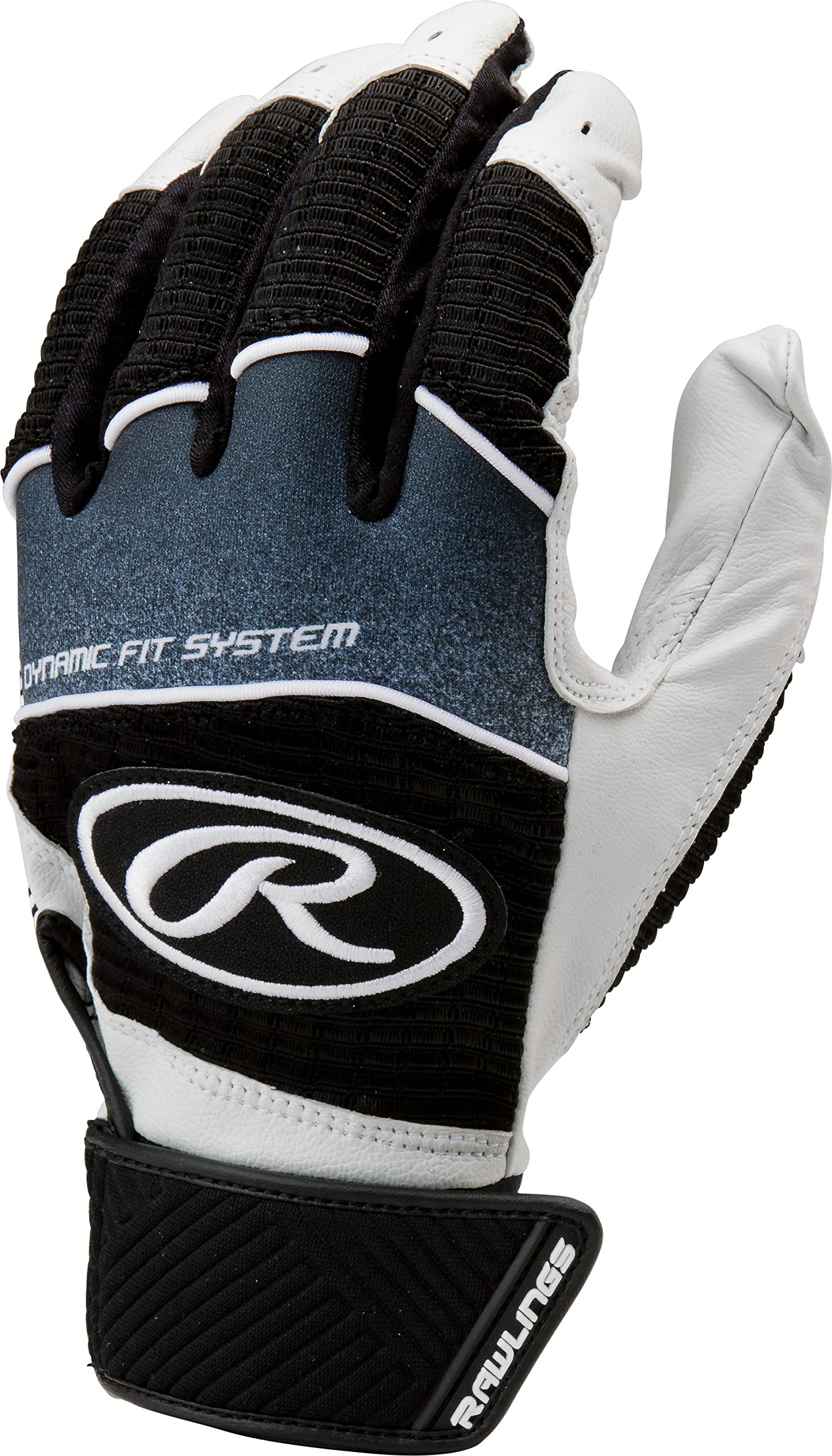 Rawlings Workhorse 950 Series Adult Batting Gloves,Black,Small