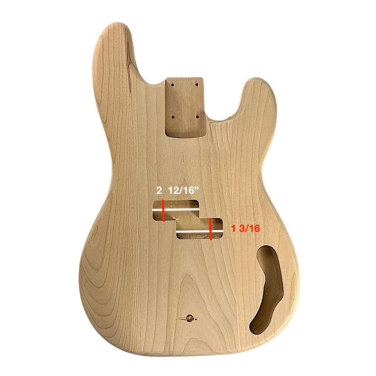 P-Bass Body Standard - Alder
