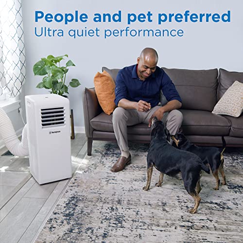 Westinghouse 10,000 BTU Portable Air Conditioner with Home Dehumidifier, Remote Control - For Rooms Up To 450 Square Feet