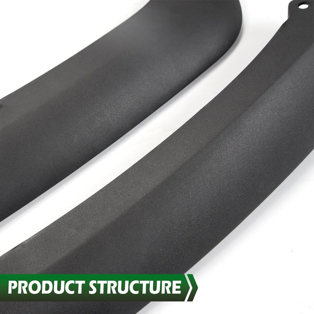 PIT66 Taillights Spoiler Lip Air Splitter, Compatible with 12-14 Focus Sedan/Hatchback 2Pcs Front Bumper Lip Spoiler Air Chin Splitter Lower Valance Panel