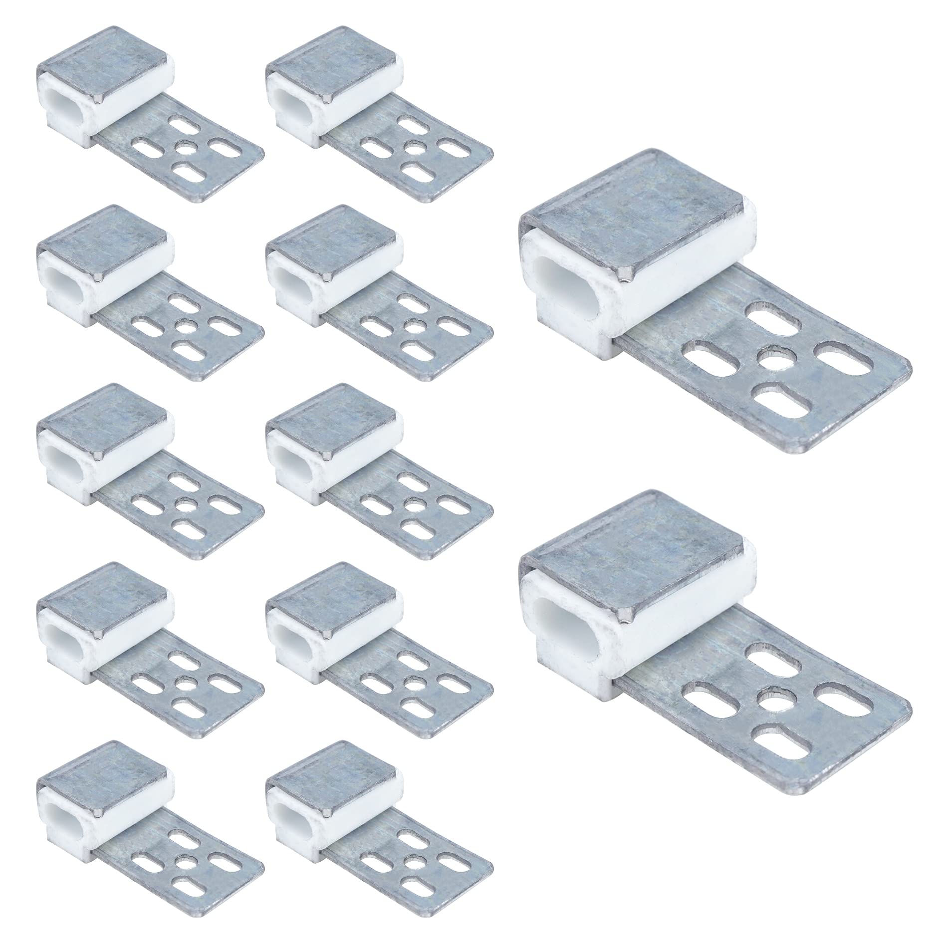 T Tulead Furniture Spring Clips Chair Couch Clips S Clips Sofa Spring Clips Pack of 12 with Mounting Screws
