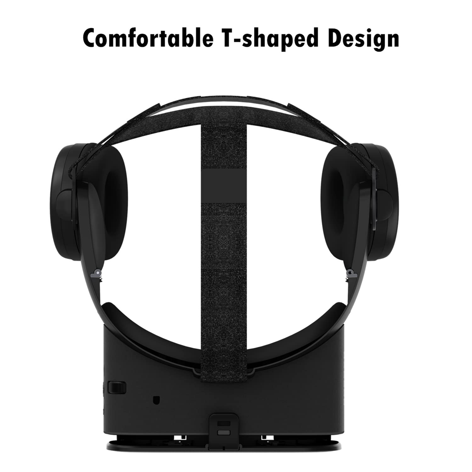 Virtual Reality Headset, VR headsets w/Remote for iPhone Android PC Phone for iPhone 13 12 11 Pro X S R Max Samsung, 3D VR Set para Gafas de Realidad Virtual for Kid Adult Play 3D Game Movie, Black