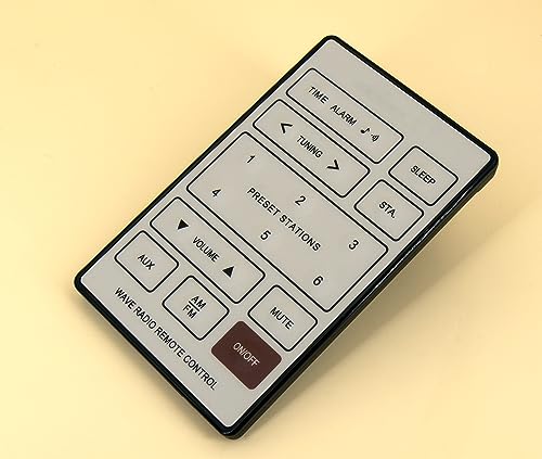 Replacement Remote Control for Bose AWR1-1W AWR1-G1 AWR1-2W AWR1-4A AWR1W1 AM189930 Clock Wave Radio