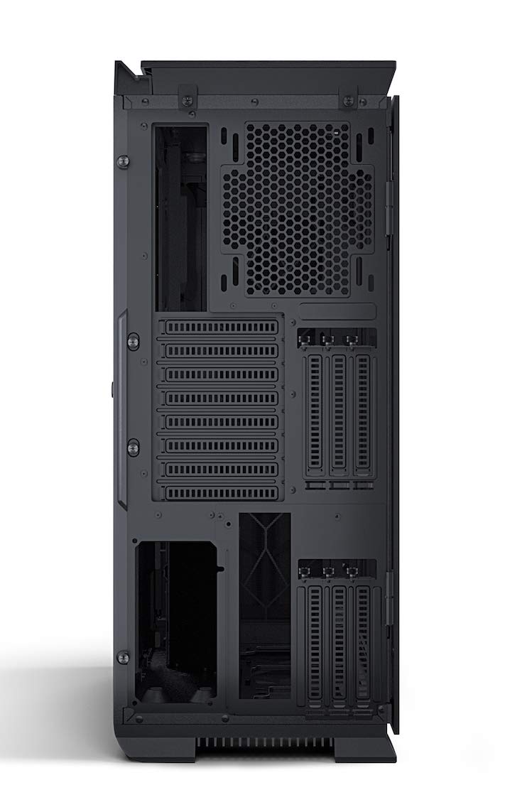 Phanteks Enthoo 719 (PH-ES719LTG_DBK01) High Performance Full Tower Case – Tempered Glass, Aluminum panels, dual system/psu support, massive storage, Fan Hub, Digital-RGB lighting, Black
