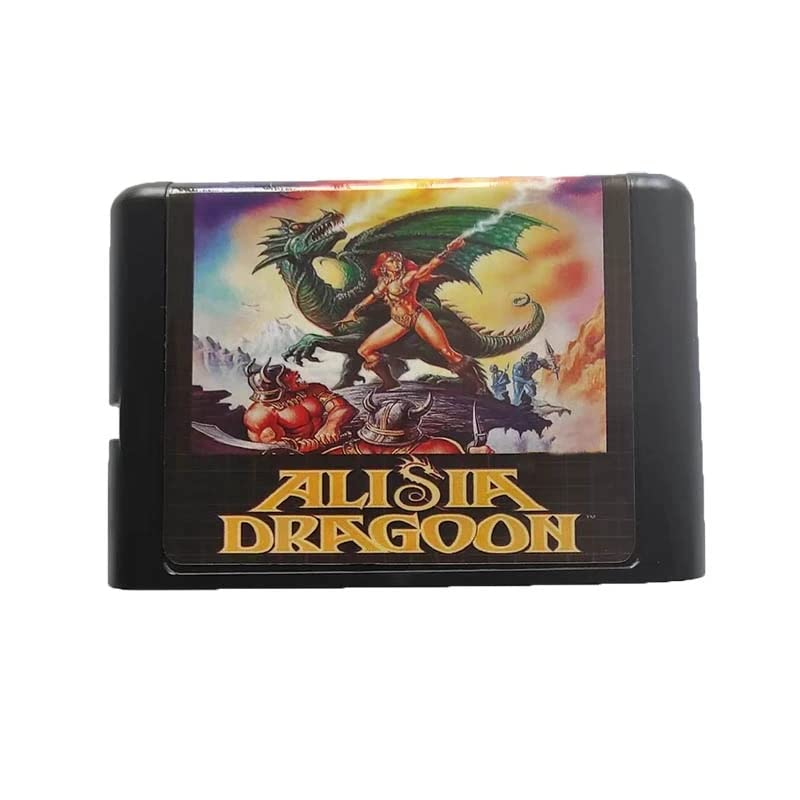 Video Game Alisia Dragoon 16 Bit MD Game Card For Sega Mega Drive For SEGA Genesis