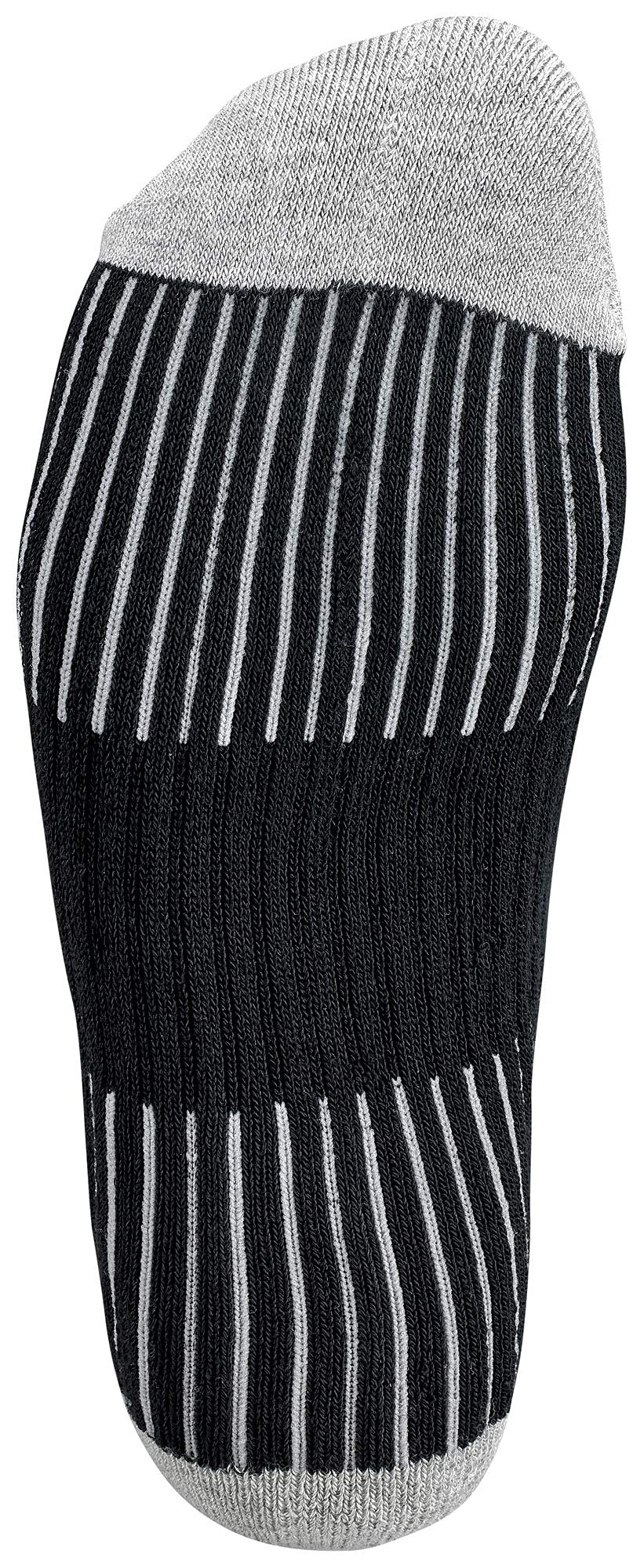 Premium Bamboo Crew Work Socks- Quarter High Moisture Wicking, Odor Eliminating Black Quarter Crew Socks for Men Size 9-12 - 3 Pair