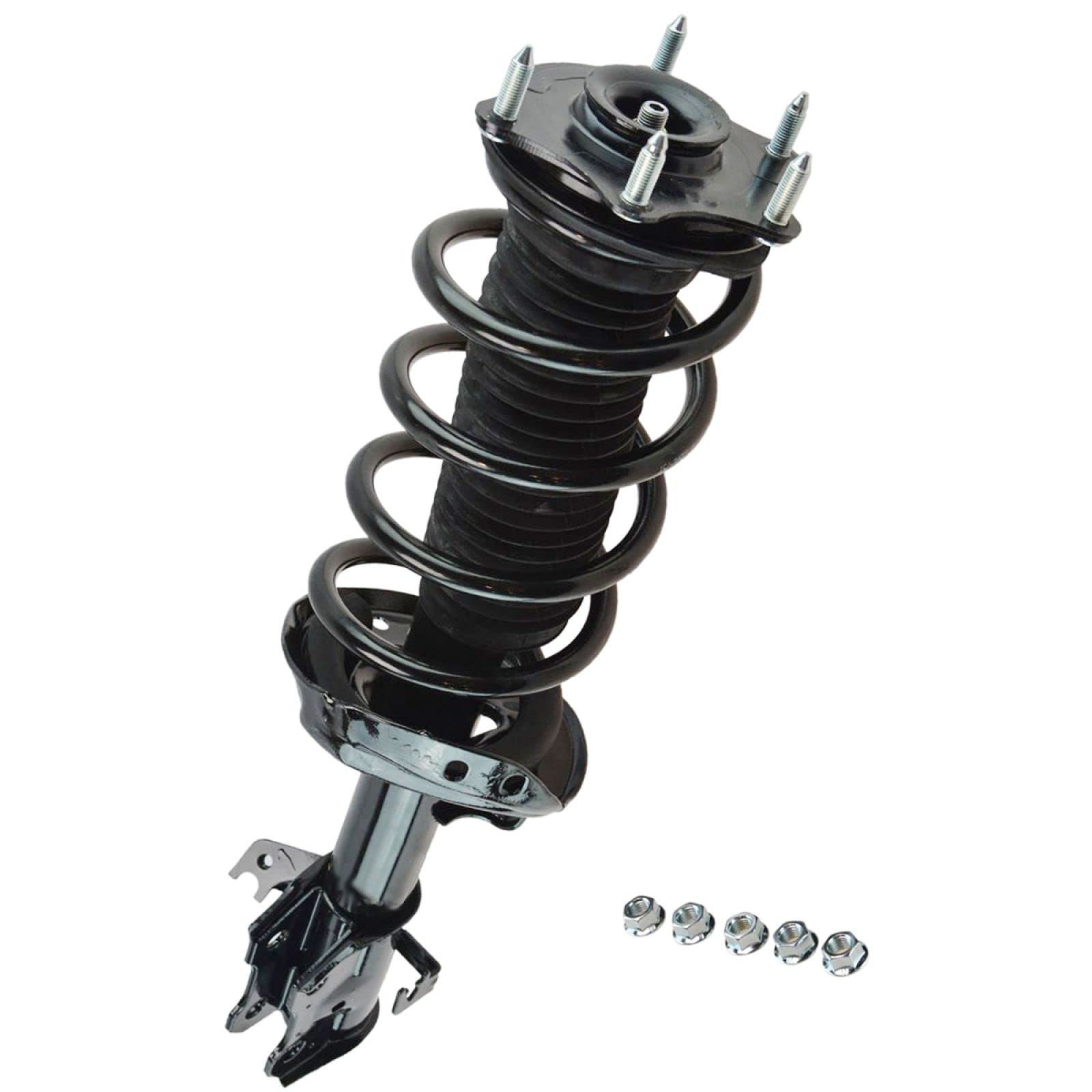 TRQ Front and Rear Suspension Kit Complete Strut & Coil Spring Assembly Shock & Spring Strut Assembly Sway Bar Stabilizer Link Compatible with 2012-2014 Honda CR-V