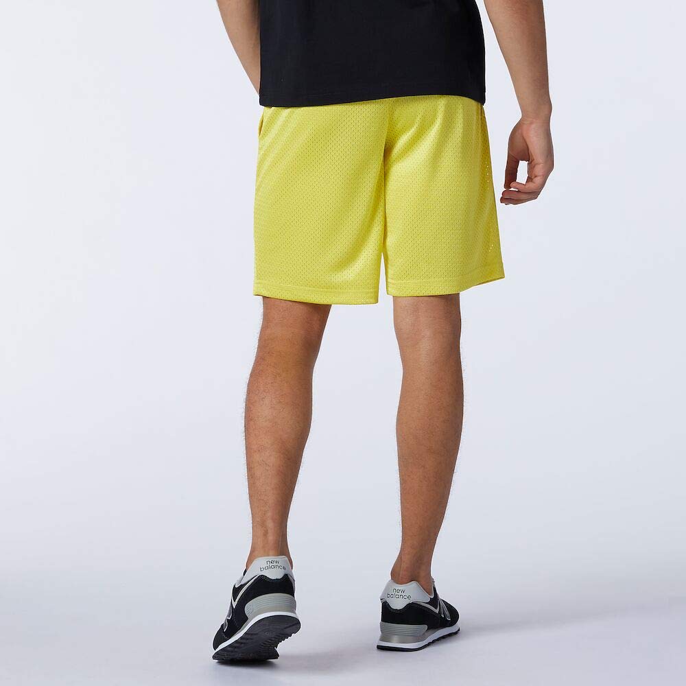 New Balance Men's NB Essentials Mesh Short, First Light , Small