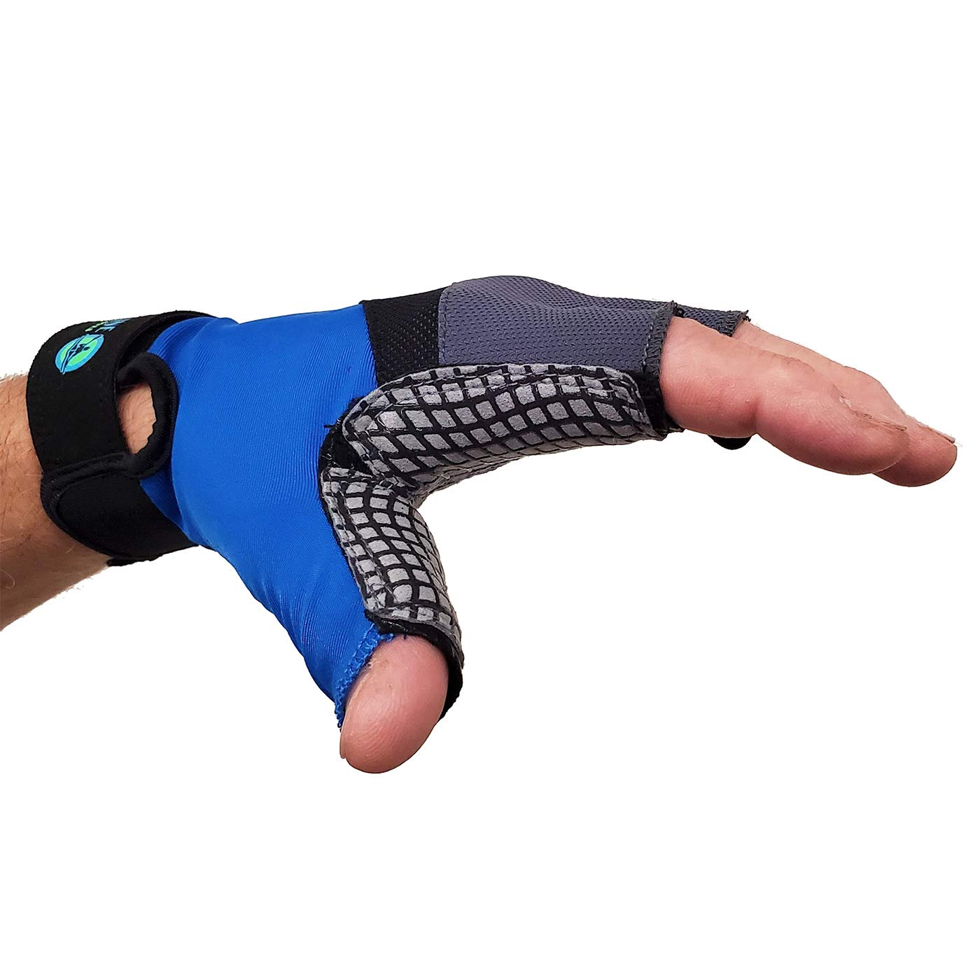 Waterline Half Finger Paddling Gloves for Kayaks, Canoes and SUP Paddle Boards (Small)