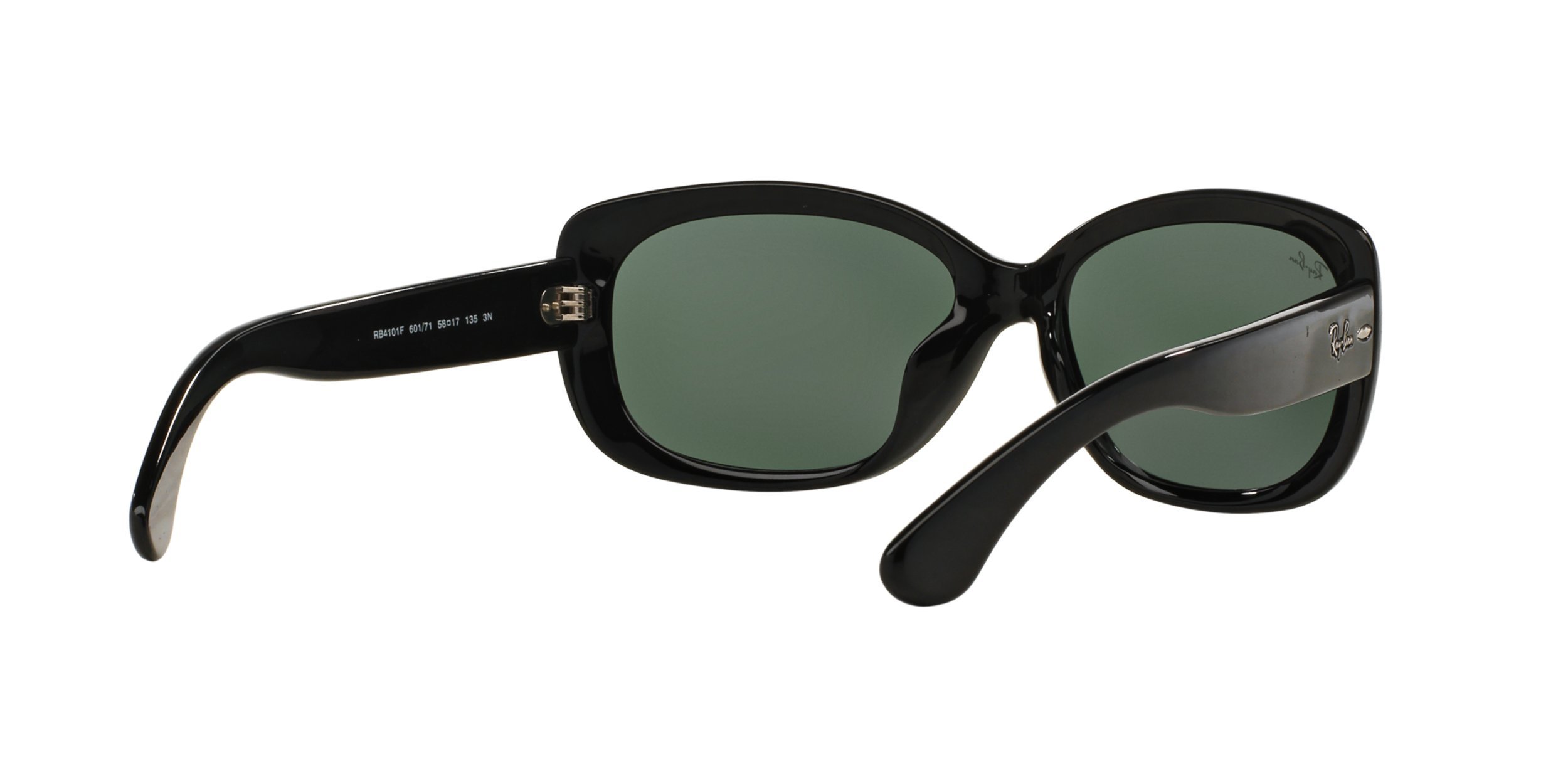 Ray-Ban Women's Rb4101f Jackie Ohh Low Bridge Fit Butterfly Sunglasses, Havana/Pink Gradient Dark Brown, 58 mm