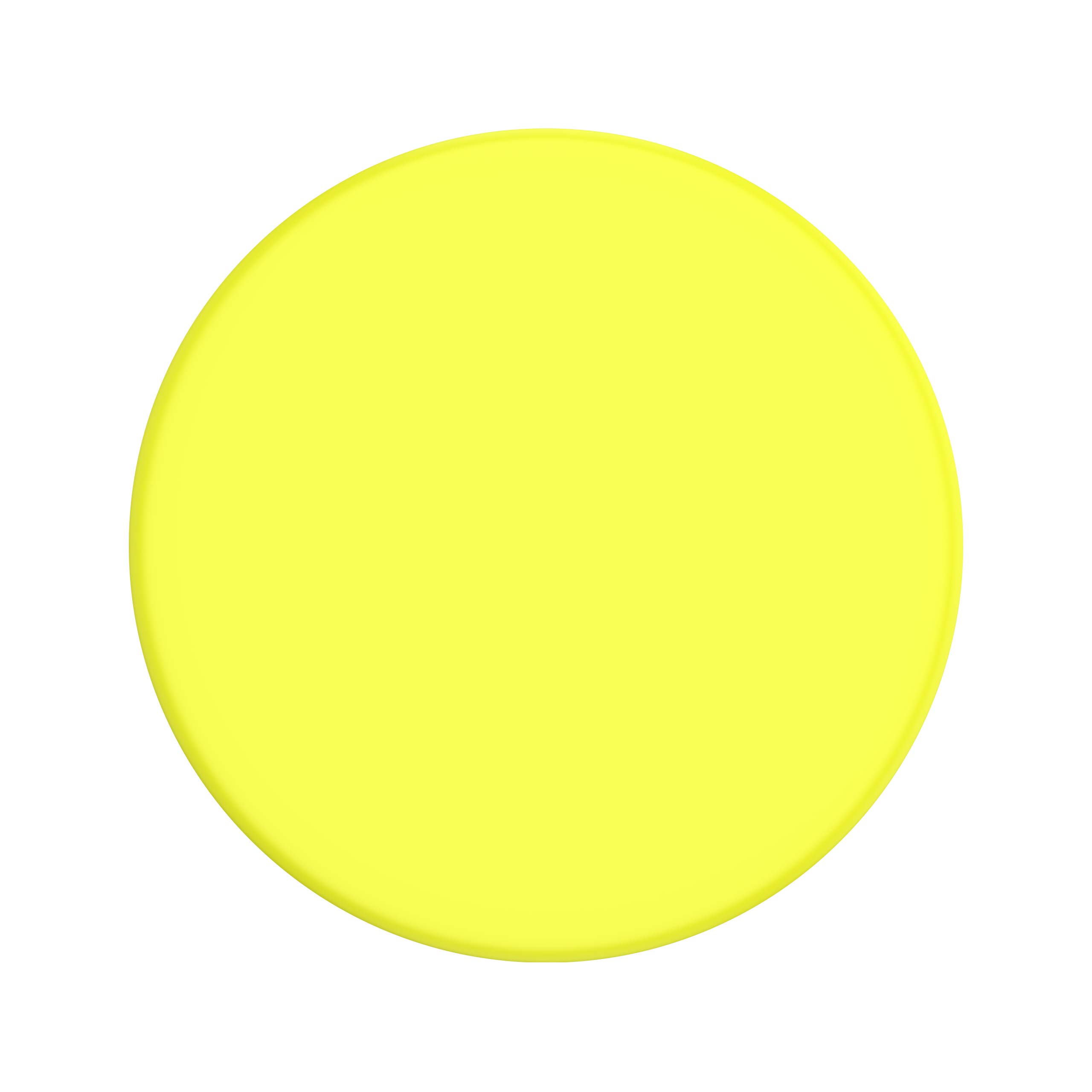 PopSockets Phone Grip with Expanding Kickstand, Solid PopGrip - Neon Yellow