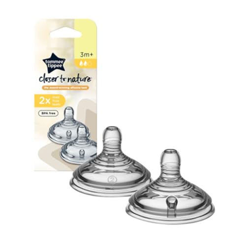 Pack 2 Tetinas Flujo Medio 3m+ Easi-Vent Tommee Tippee