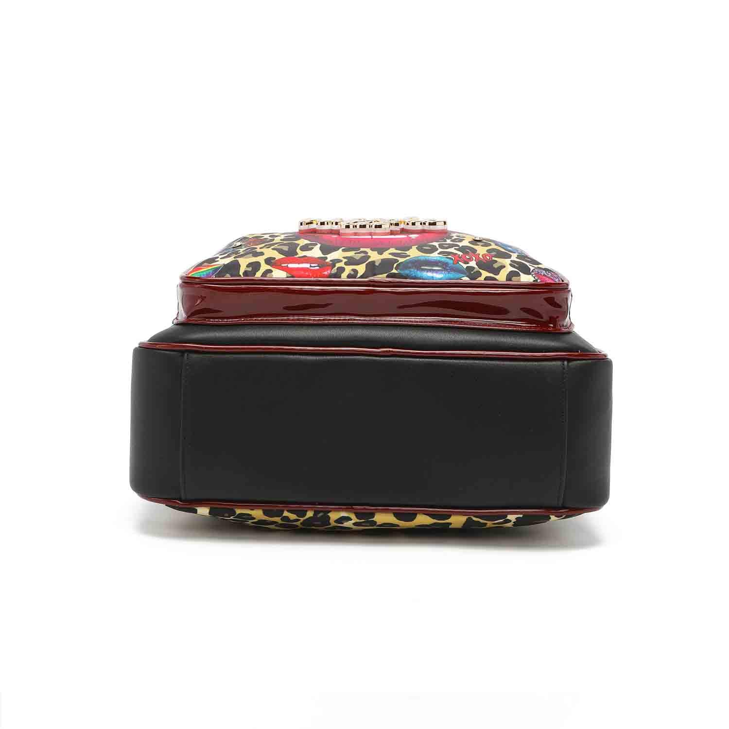 Nicole Lee Wild Lips Top Handle Handbag