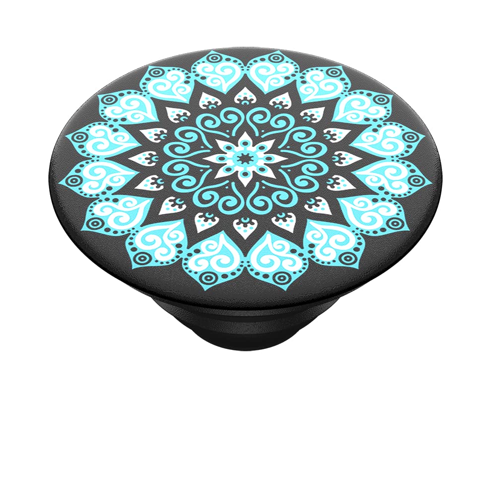 PopSockets Phone Grip with Expanding Kickstand, Mandala PopGrip - Peace Mandala Sky