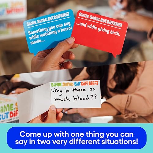 WHAT DO YOU MEME? Same Same But Different - The Party Game of Double Entendres β Adult Card Games for Game Night