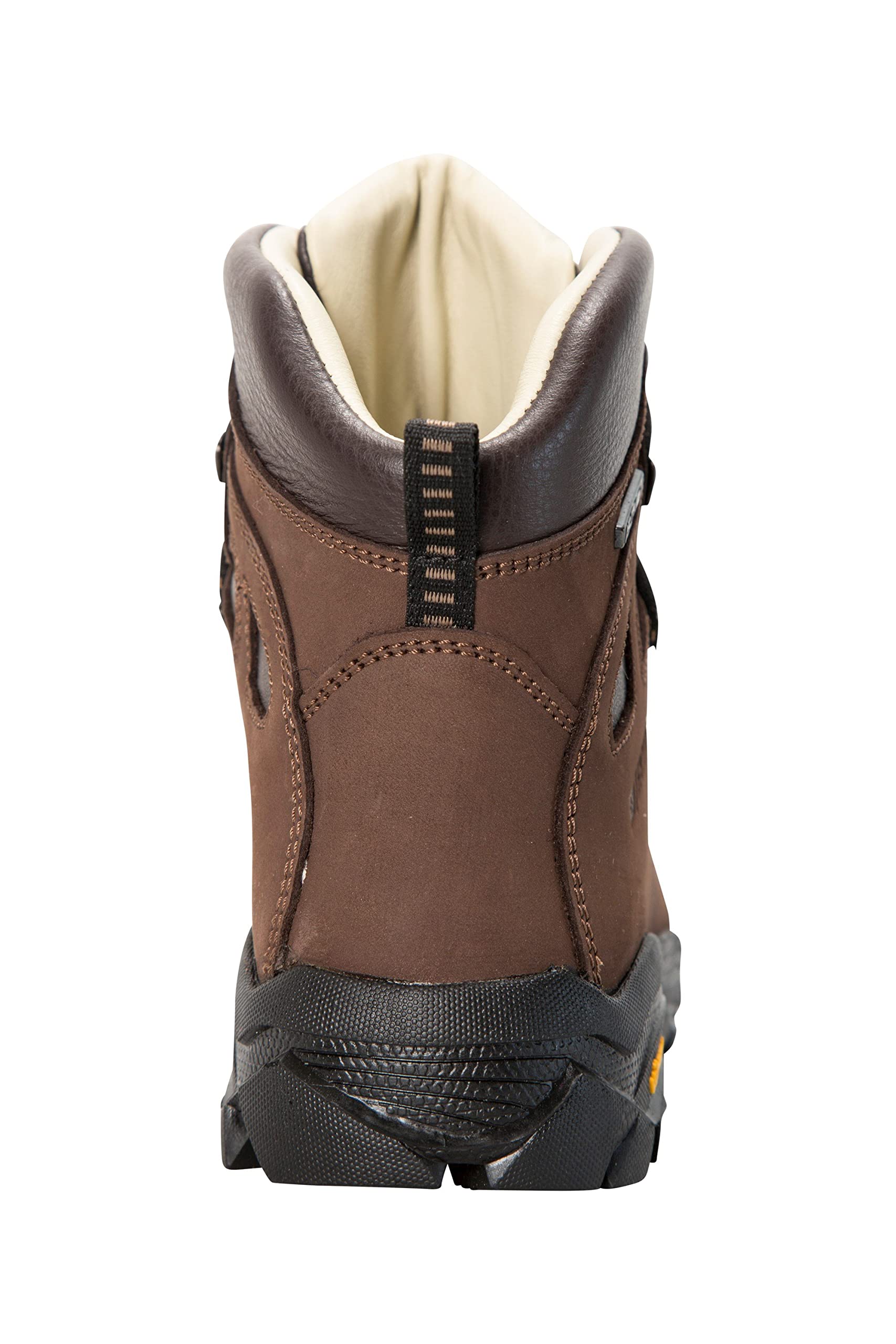 Mountain Warehouse Excalibur Womens Hiking Boots -Vibram Walking Shoe Brown Womens Shoe Size 8 US