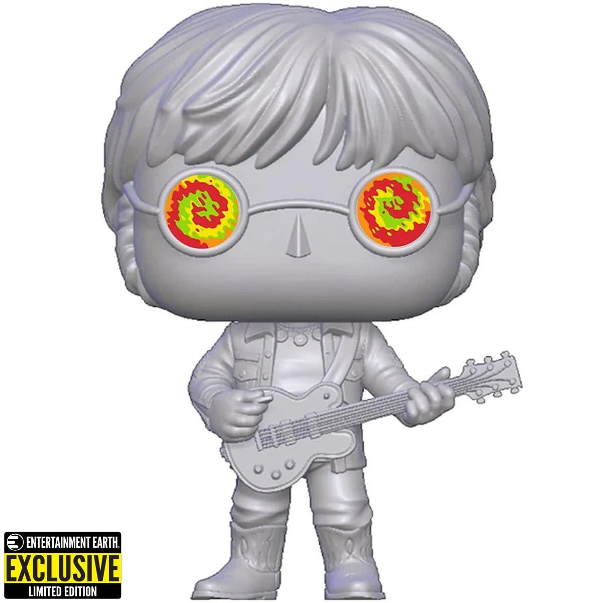 POP John Lennon with Psychedelic Shades Entertainment Earth Exclusive Funko Vinyl Figure (Bundled with Compatible Box Protector Case)