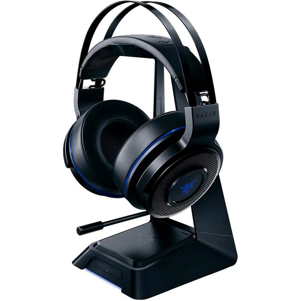 Razer Thresher Ultimate for PS4: Dolby 7.1 Surround Sound Lag-Free Wireless Connection Retractable Digital Microphone Gaming Headset Works with PC, PS4, PS5