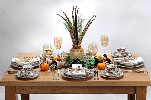 Spode Woodland Salad Plate, Rabbit, 8โ | Perfect for Thanksgiving and Other Special Occasions | Made in England from Fine Earthenware | Microwave and Dishwasher Safe