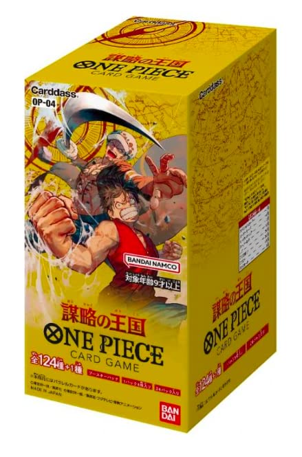 One Piece Booster Box Kingdoms of Intrigue OP-04 *Factory Sealed* Japanese