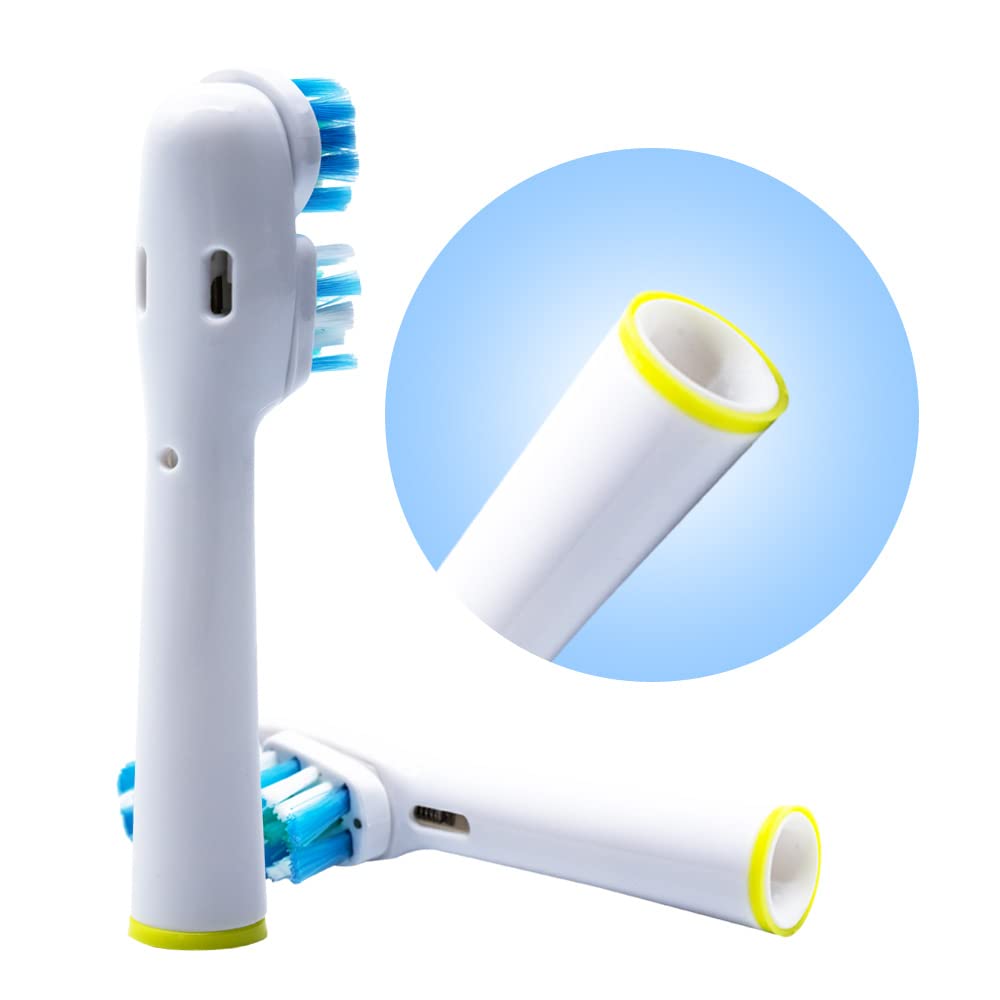 Replacement Brush Heads for Braun Oral-B Dual Clean Electric Toothbrush - Pack of 4