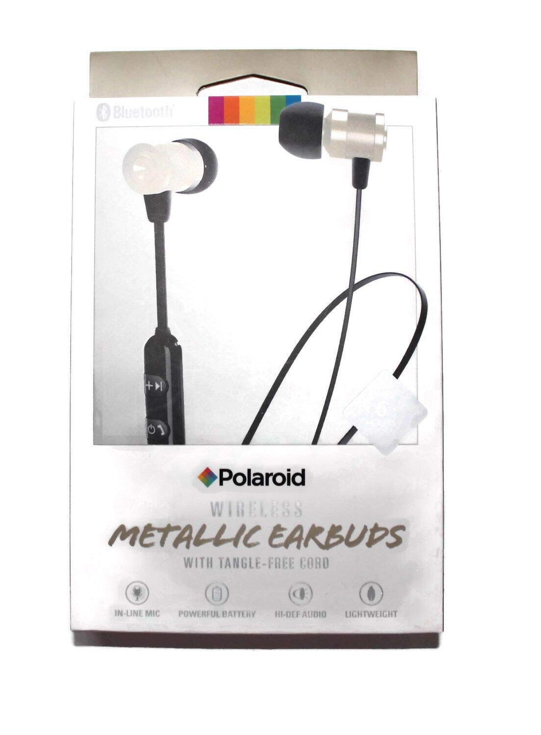 Polaroid Wireless Bluetooth Rose Metallic Earbuds