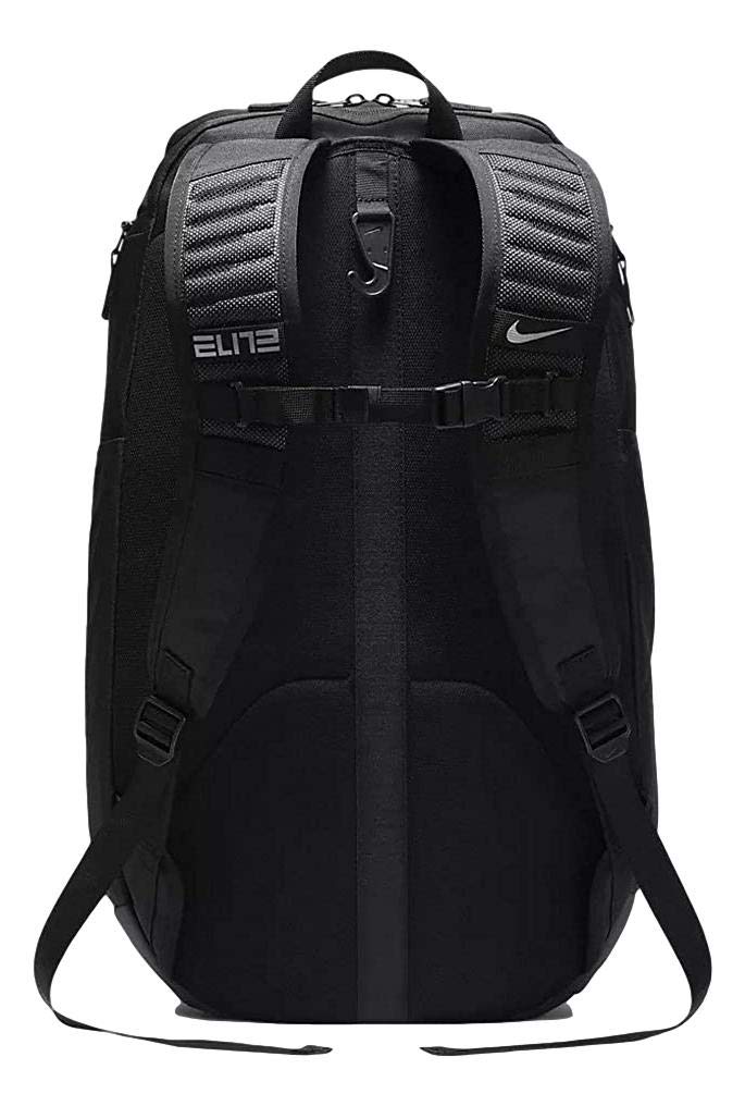 Nike Unisex Hoops Elite Pro Basketball Backpack (Black/Silver, One Size)