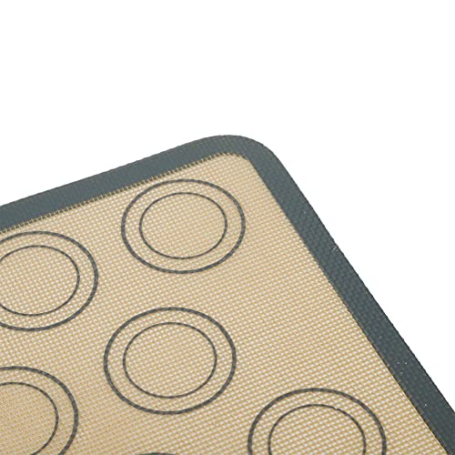 Silicone Baking Mat Nonstick Heat Resistant Liner Oven Sheet Macaron Cake Cookie Toaster Liner Sheet Pastry Kneading Rolling Mat New