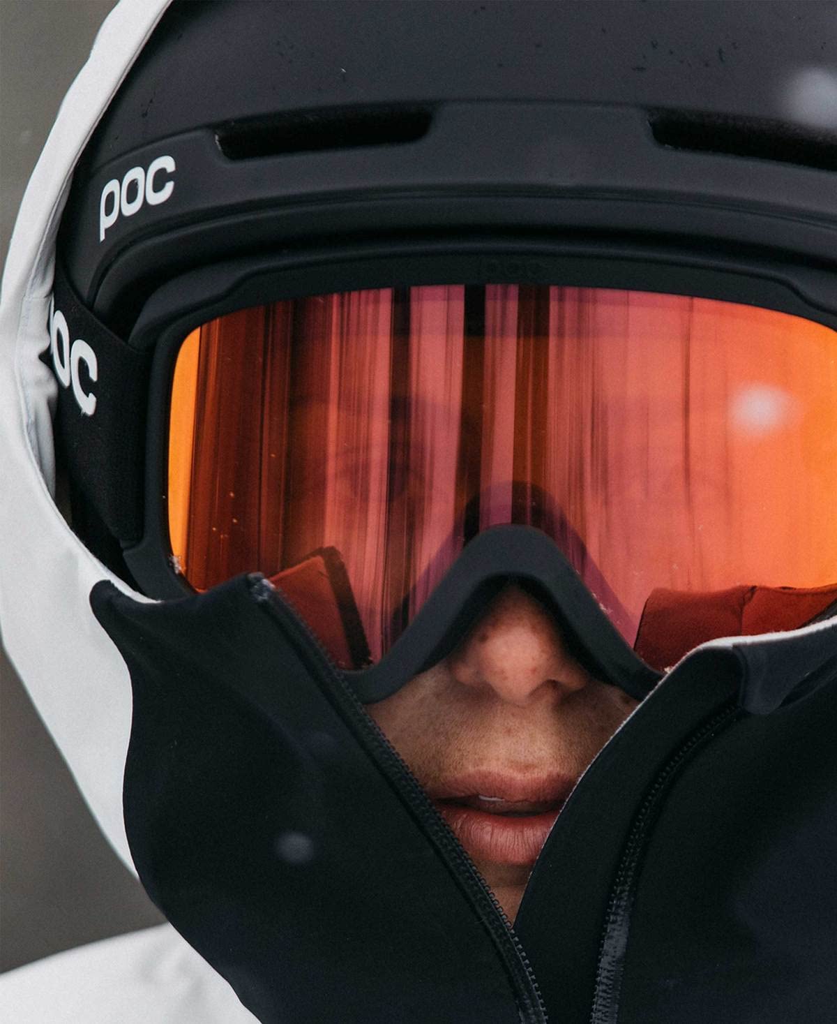 POC, Opsin Clarity Goggles, Lead Blue/Spektris Orange, One Size