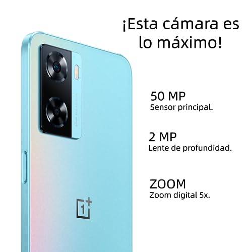 OnePlus Nord N20 SE 64GB 4GB RAM Factory Unlocked (GSM Only | No CDMA - not Compatible with Verizon/Sprint) Blue