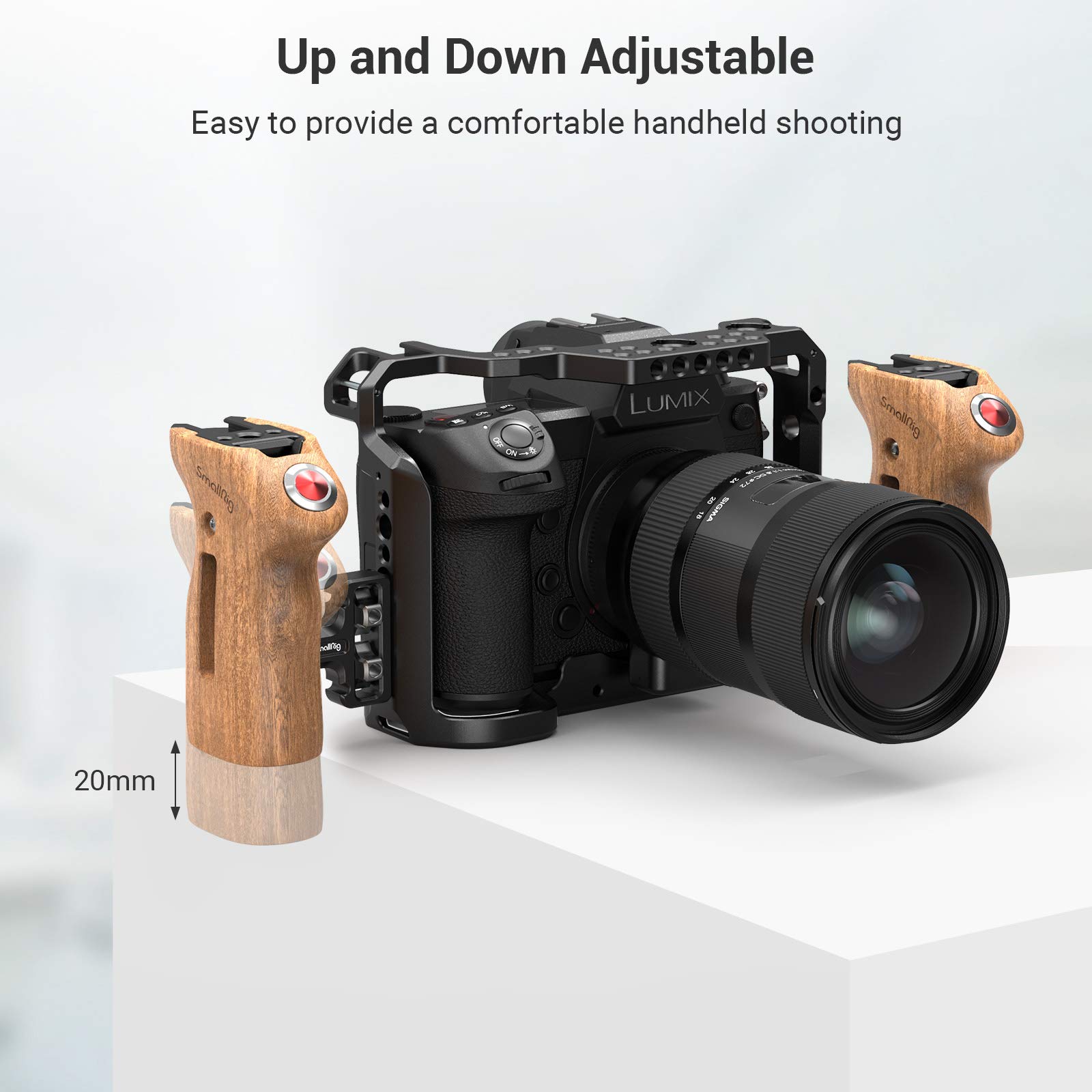 SmallRig Side Handle with Remote Trigger for Panasonic and for Fujifilm Mirrorless Cameras 2934