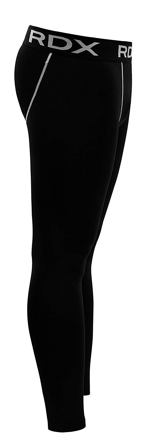 RDX MMA Thermal Compression Pants Tights Leggings Boxing Training Base Layer Fitness Running Cycling Gym Exercise Workout