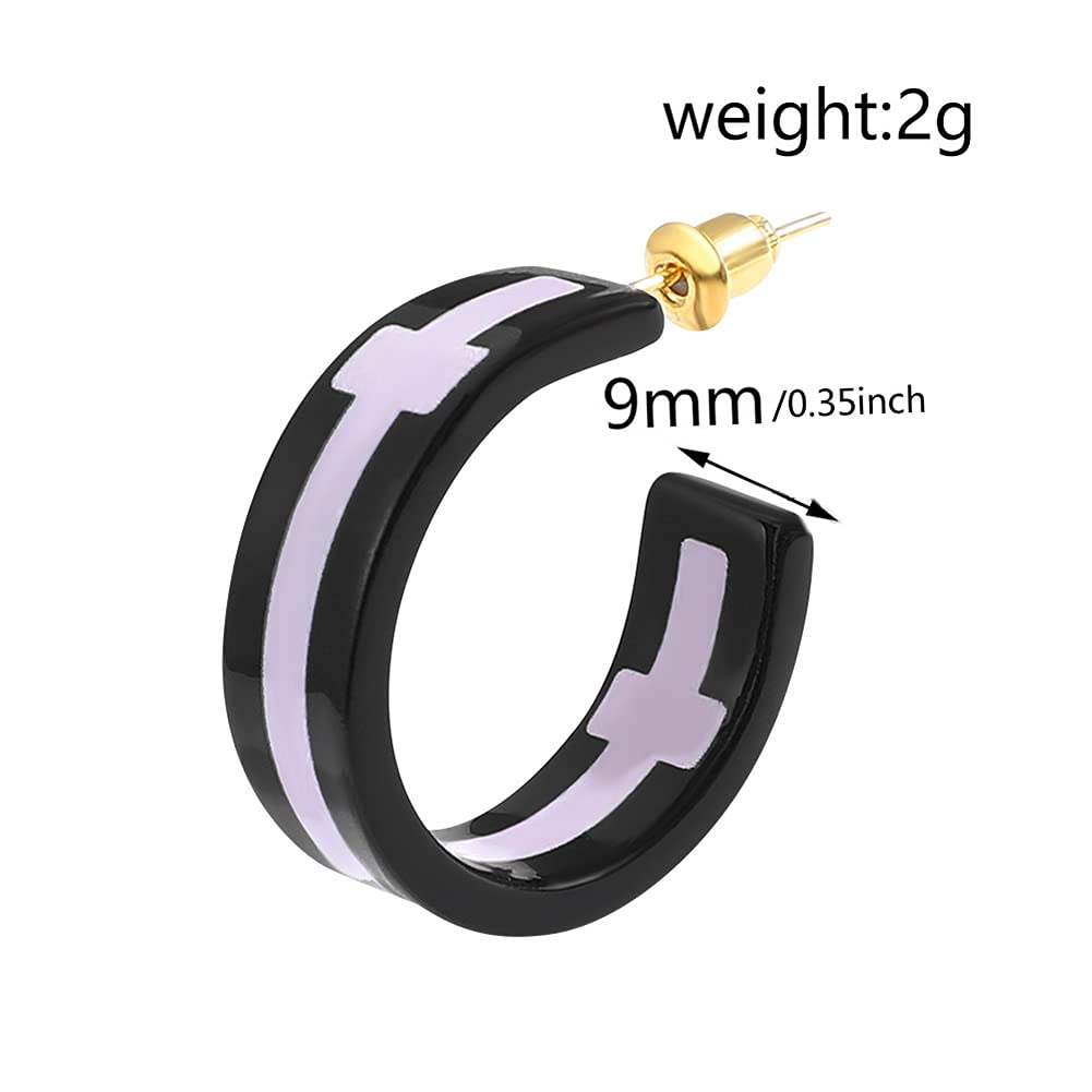 RJZMING Izana Earrings Tokyo Revengers and Takashi Mitsuya Earring Tokyo Revengers Cosplay Costume Acrylic Alloy Earrings, Small