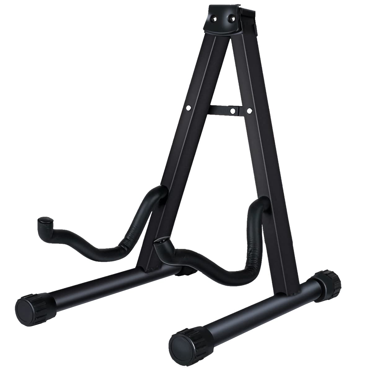 tinglion Folding A-frame Guitar Stand, Universal Floor Stand ,With Shock-Absorbing Support Arms, Non-slip Foot Pads,for Classical Guitar,Bass Guitar,Electric guitars, Ukulele etc