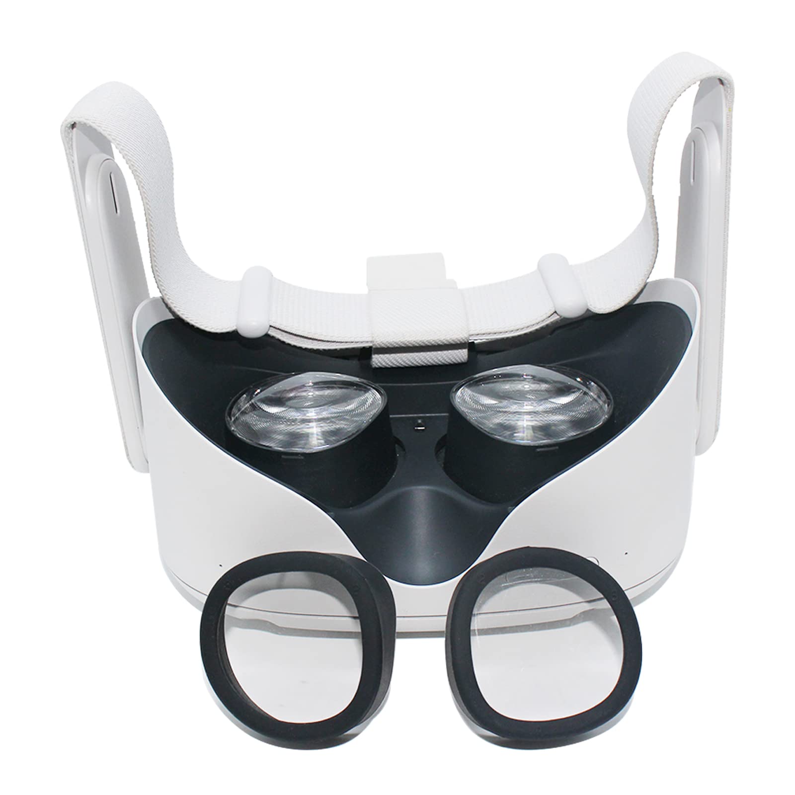 VRUIVR VR Magnetic Eyeglass Anti-Blue Lens Frame Protection Anti-Scratch for Quest 2 (Black)