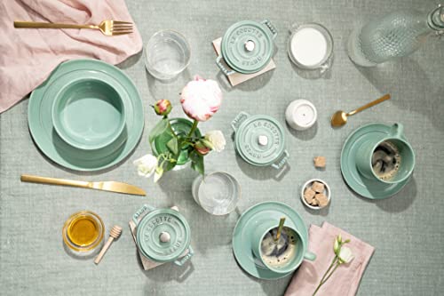 Staub 40508-185 Bowl, Sage Green, 4.7 inches (12 cm), 20.3 fl oz (600 ml), Ceramic Bowl, Ceramic, Microwave Safe, Ceramic Bowl