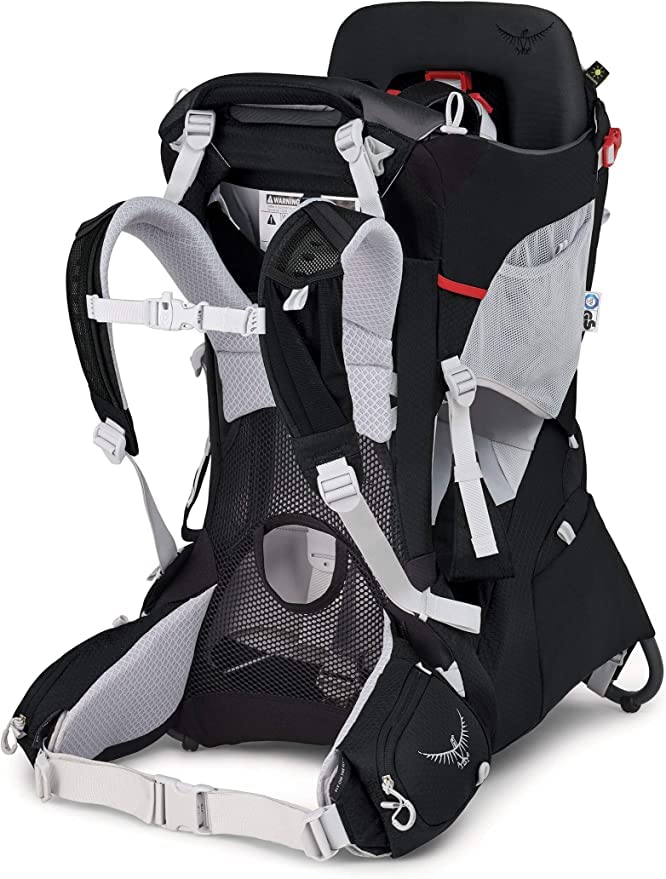 Osprey Poco Plus Child Carrier and Backpack for Travel, Starry Black