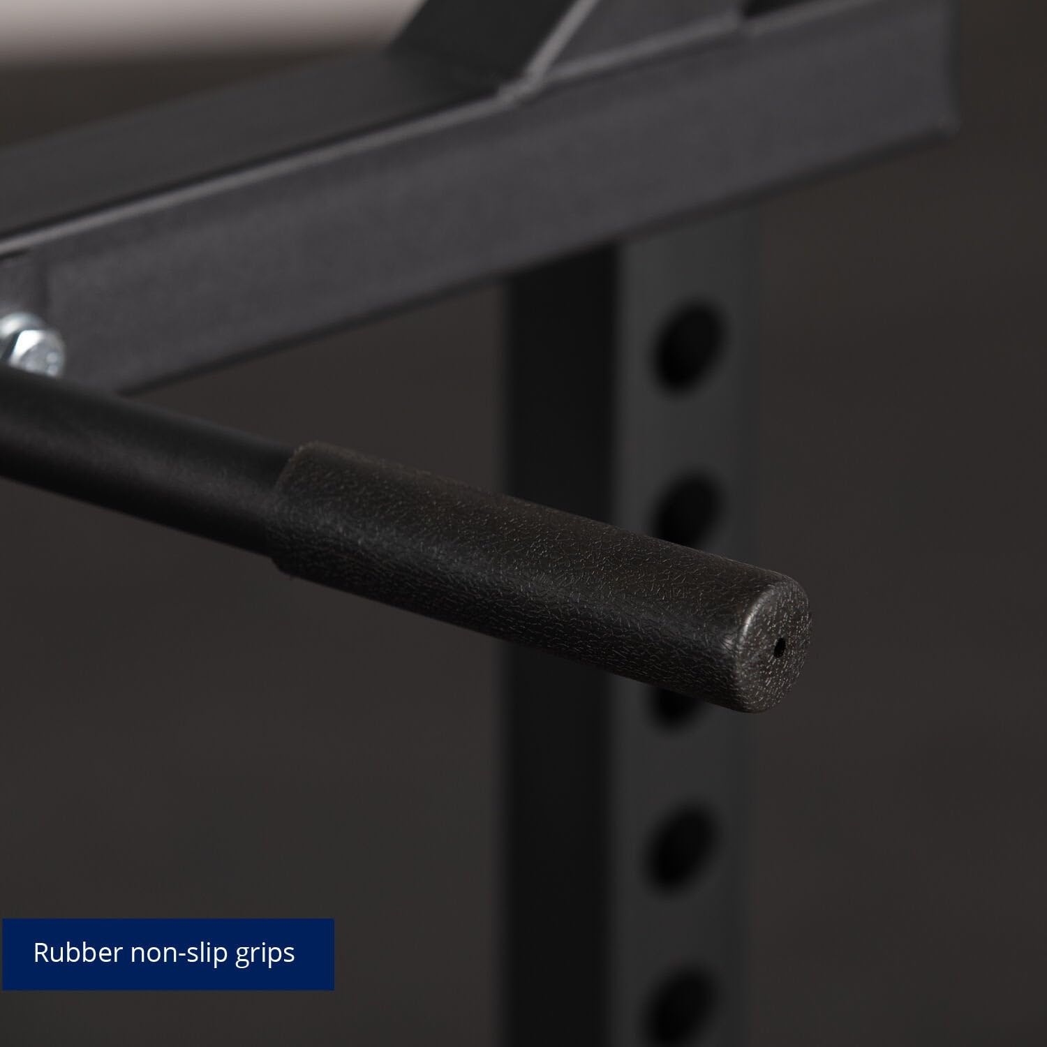 Titan Fitness T-2 Series Dip Bars, J-Hook Style Rack Mounted Dip Attachment, 880 LB Capacity, Fits 2†X 2†Tubular Steel