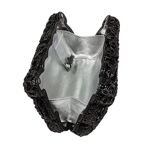 ZHUHW Crystal Women Evening Clutch Bag Hard Case Wedding Party Handbags Purses Metal Clutches
