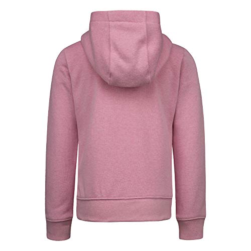 NIKE Children's Apparel Girls' Little Full-Zip Hoodie, Pink Heather, 4