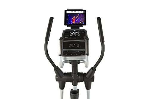NordicTrack SpaceSaver SE7i Rear Drive Smart Elliptical with Folding SpaceSaver Design, Compatible with iFIT Personal Training