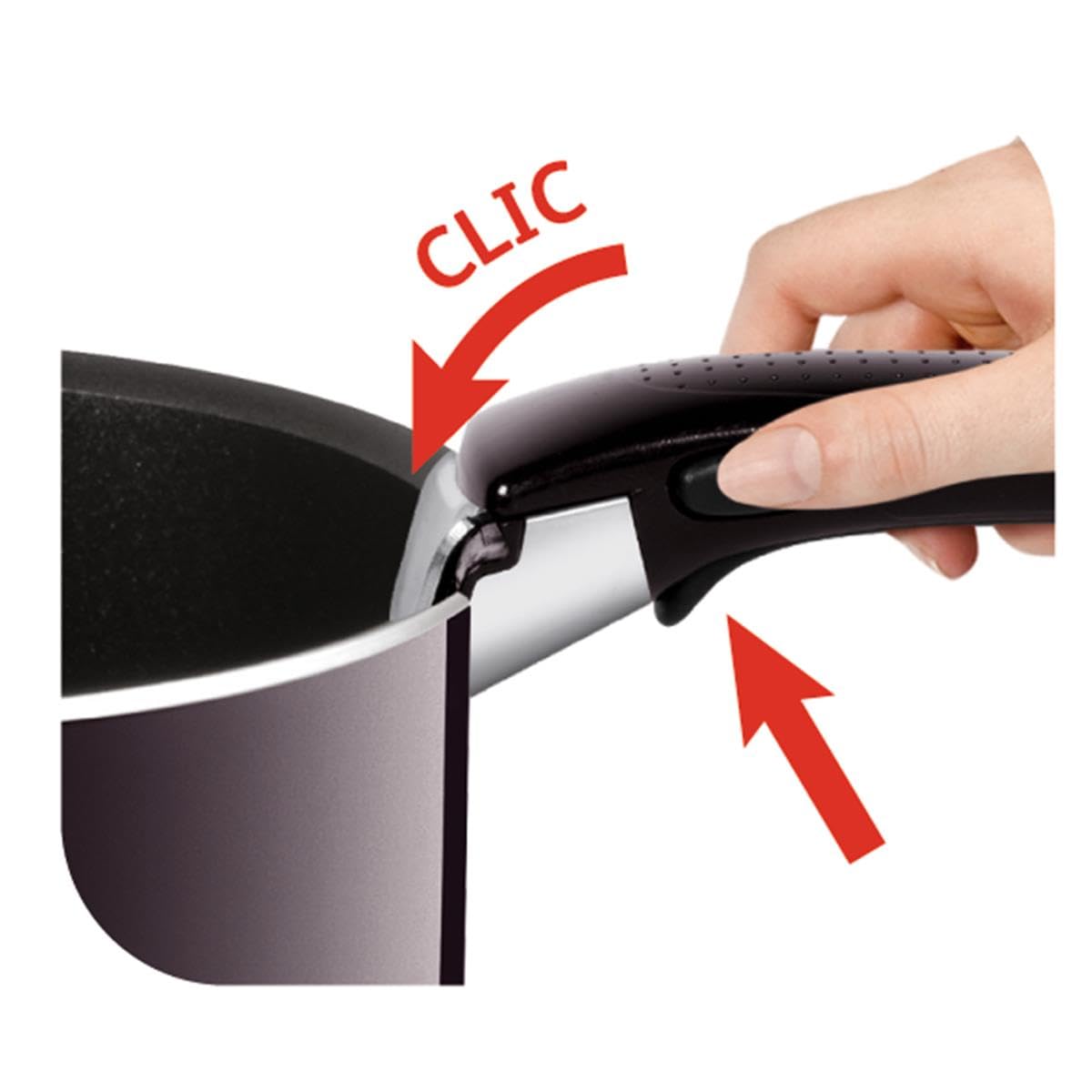 Tefal Ingenio Removable Handle - Black