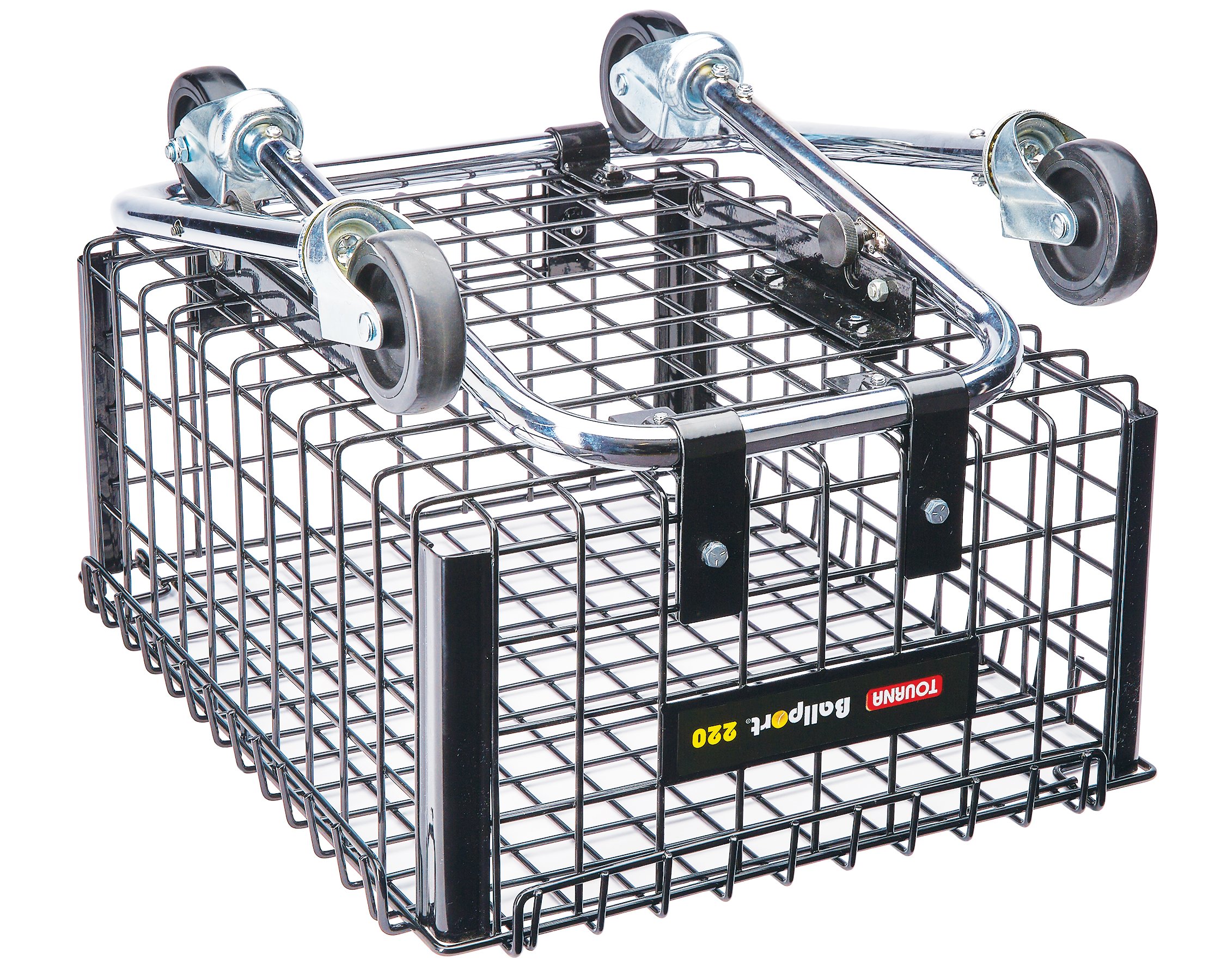 Tourna Ballport 220 Travel Teaching Cart , Black